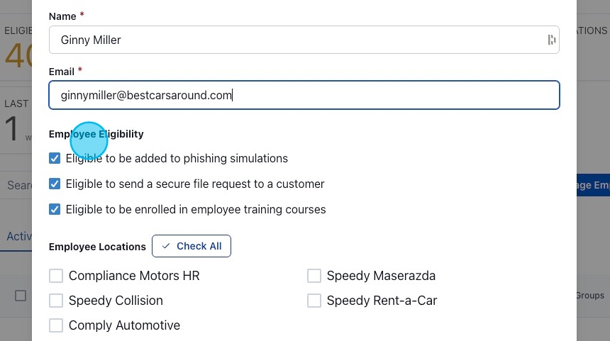 Adding an Employee to Workforce
