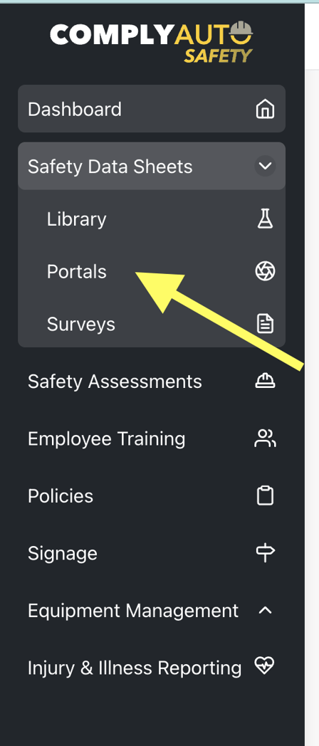 How do I setup an SDS Portal?